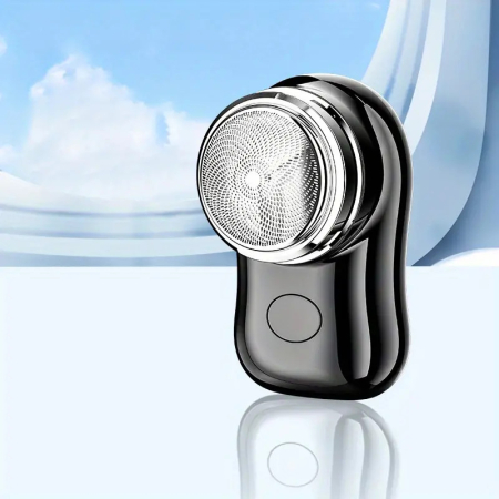 Nextshopbd-Portable Mini Electric Beard Shaving Machine USB Rechargeable