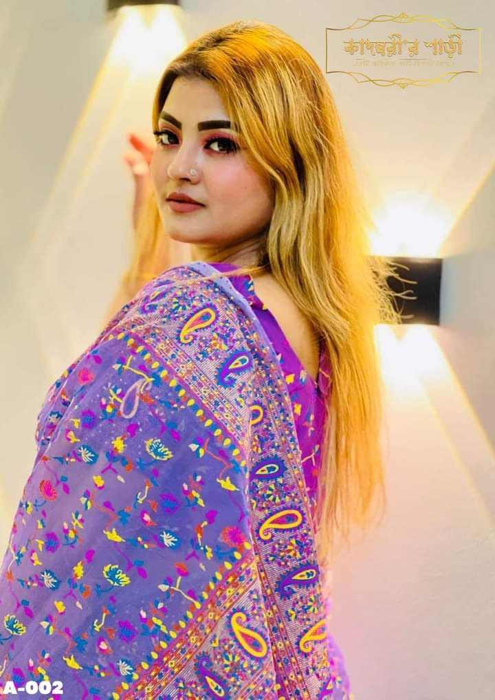 Nextshopbd-Half Silk Sharee With Blouse 150